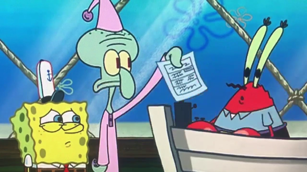 Spongebob squarepants born again krabs - YouTube