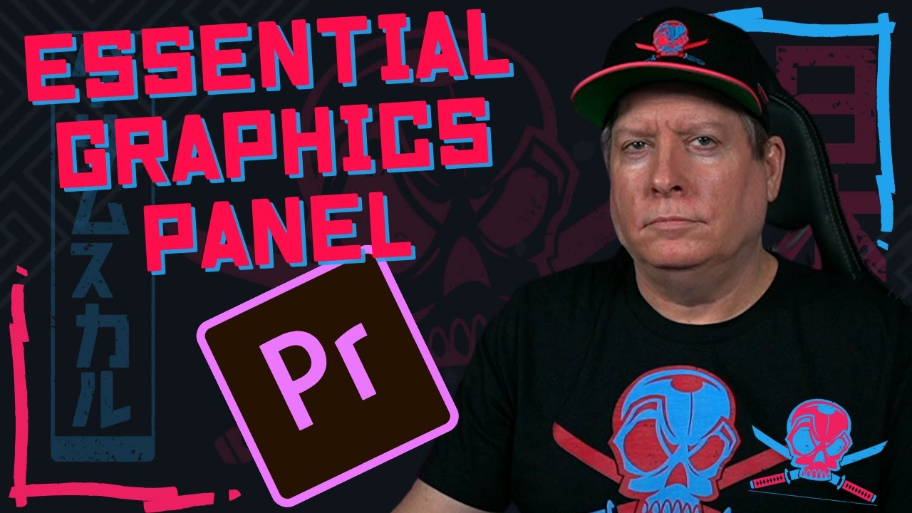 How to use the Essential Graphics Panel in Premiere. - YouTube