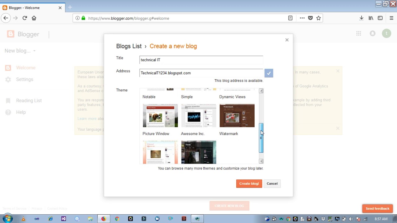 How to Create Professional Blog / Website Without Coding [Step By Step Guide] ? Blog kaise ...