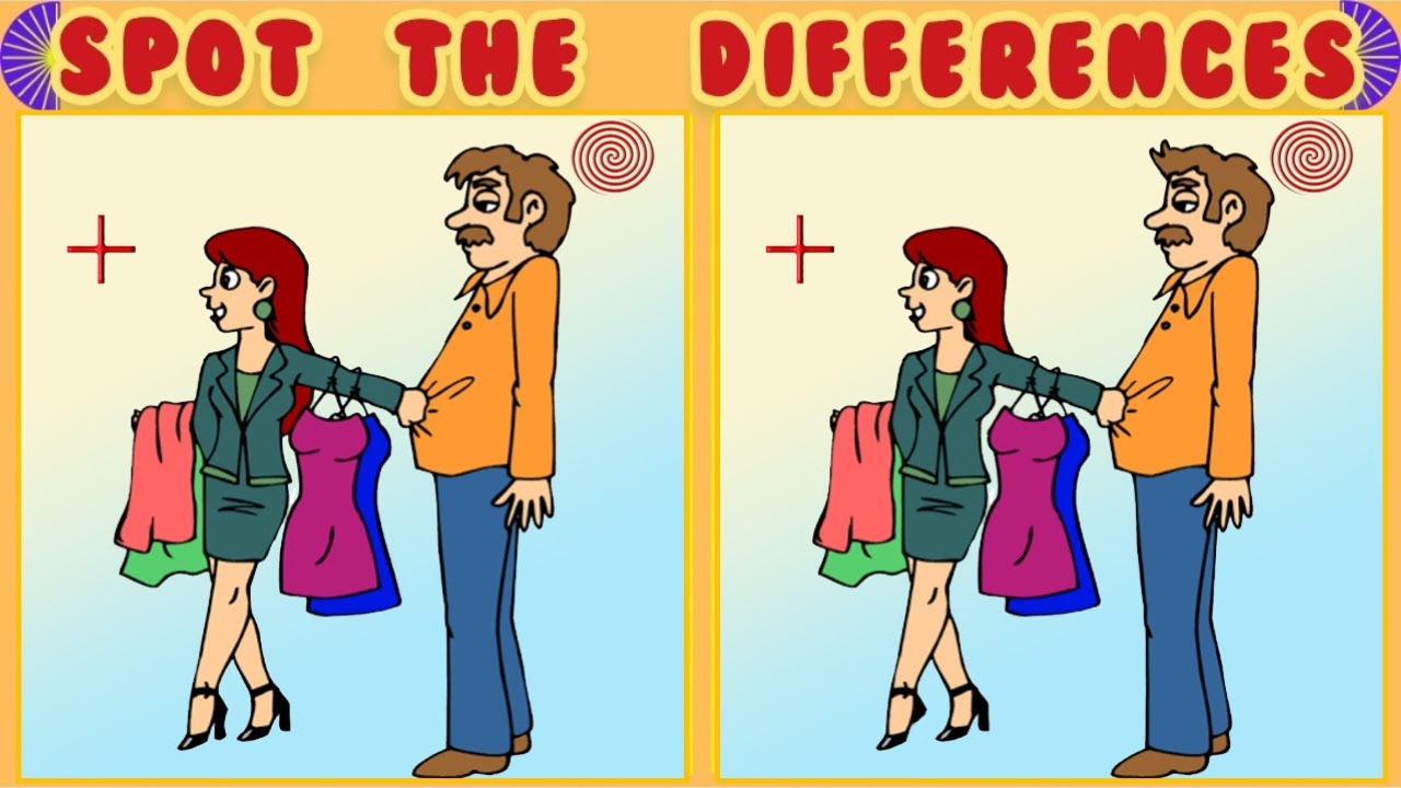 【Find the Differences】Can you find all the differences ? 【Spot 3 ...