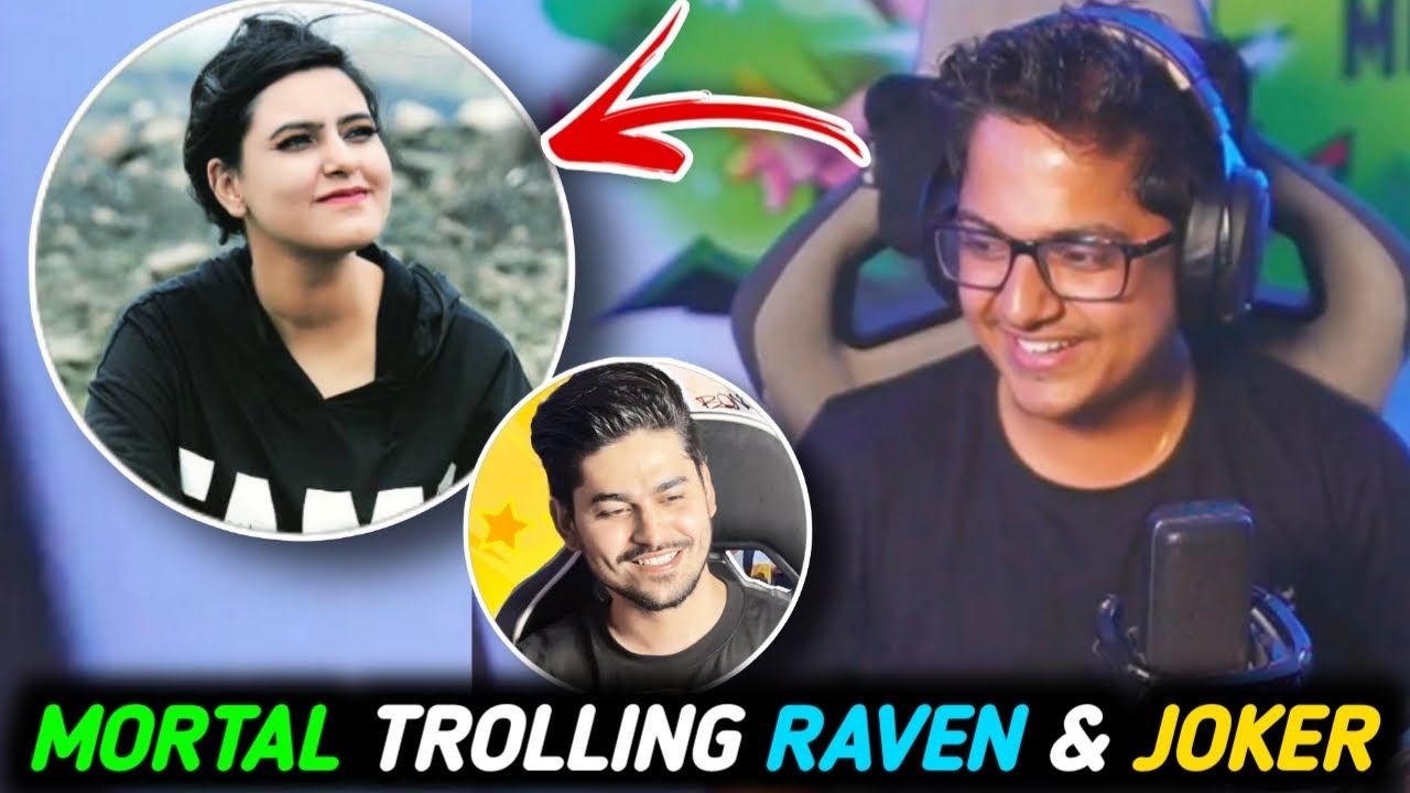 Mortal trolling Raven & Joker l Mortal Joker Fun😂 - YouTube