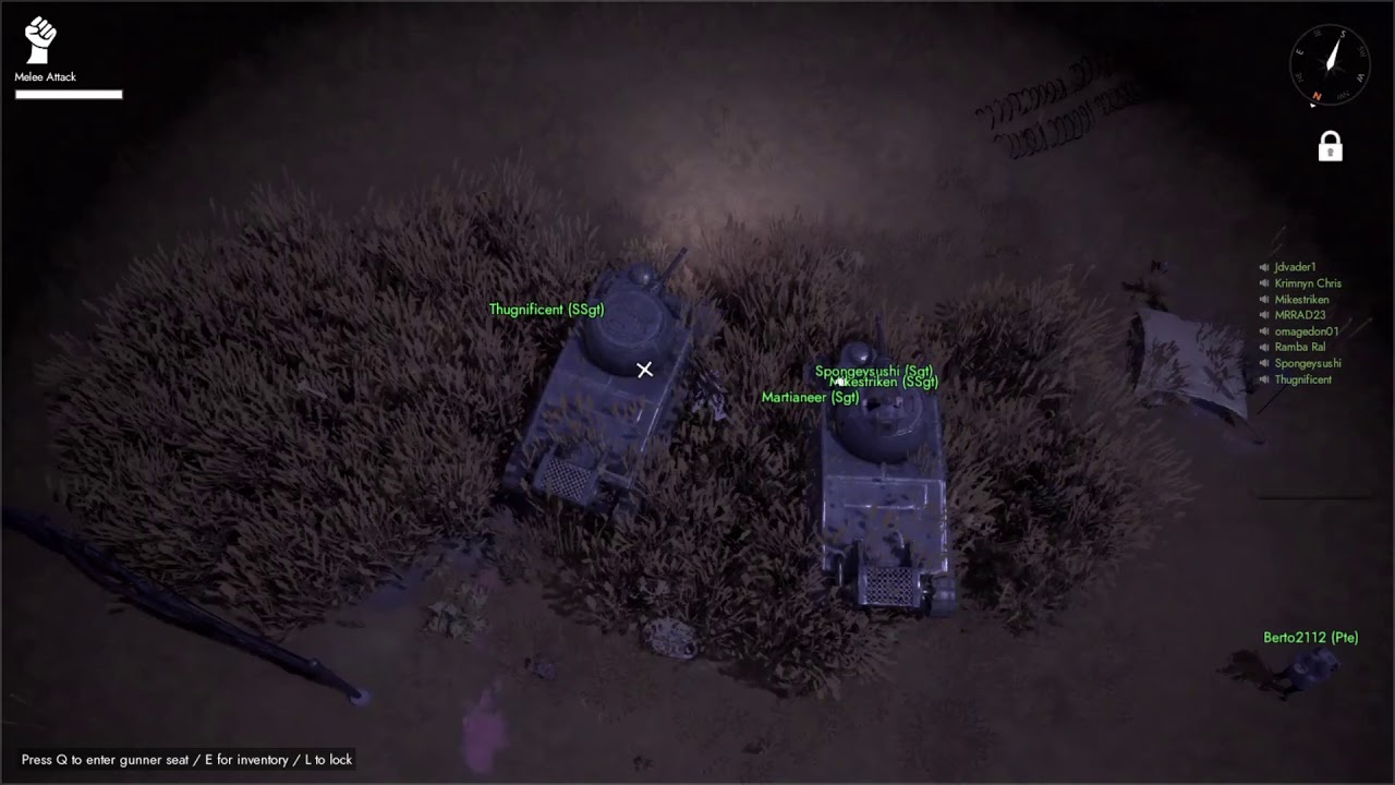 Foxhole tank battle - YouTube