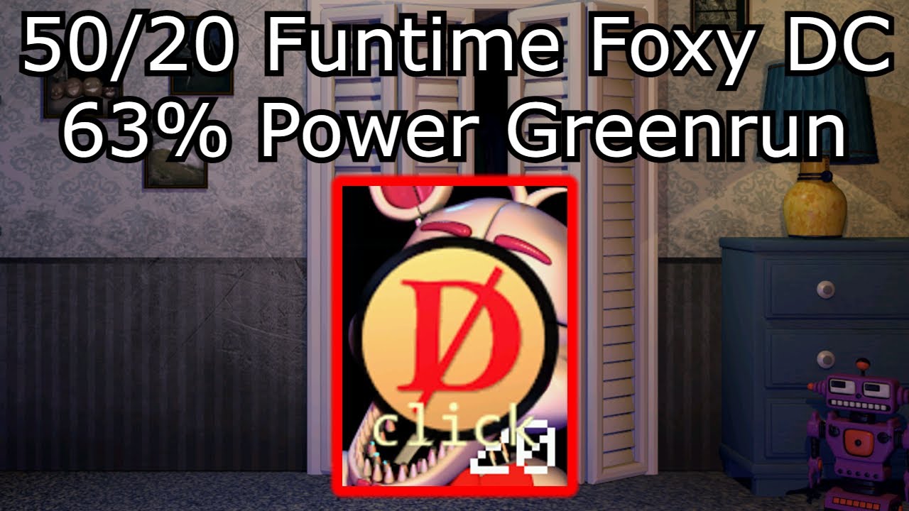 UCN - 50/20 Funtime Foxy Death Coin With 63% Power Remaining - YouTube
