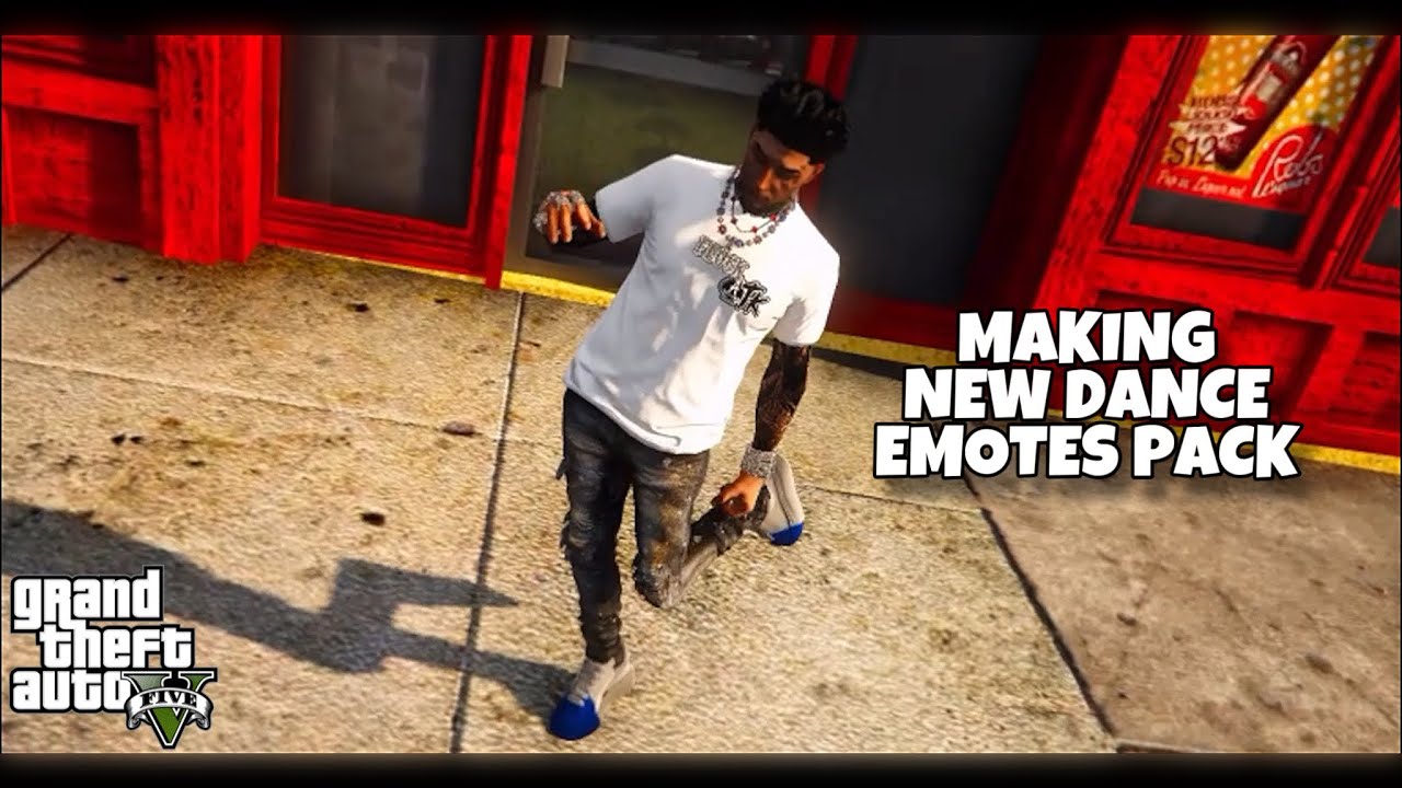 Making 5 New Emotes / Dance Animations Pack In GTA 5 RP (FiveM ...