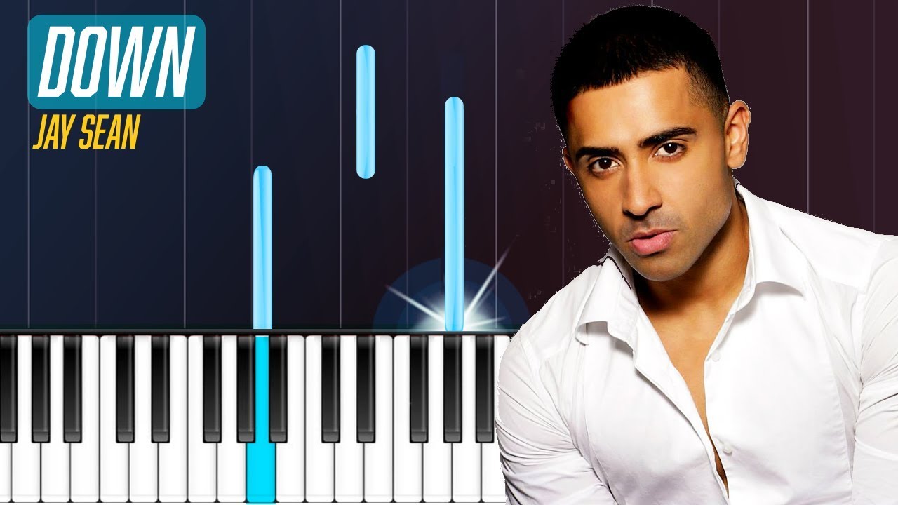 Jay Sean - "Down" Piano Tutorial - Chords - How To Play - Cover - YouTube