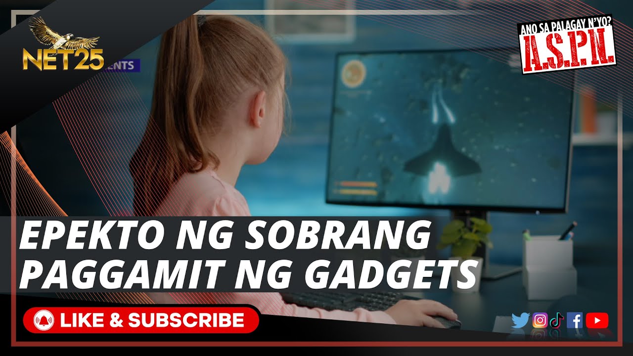 Ano ba ang epekto sa mga bata ng sobrang paggamit ng gadget? - YouTube