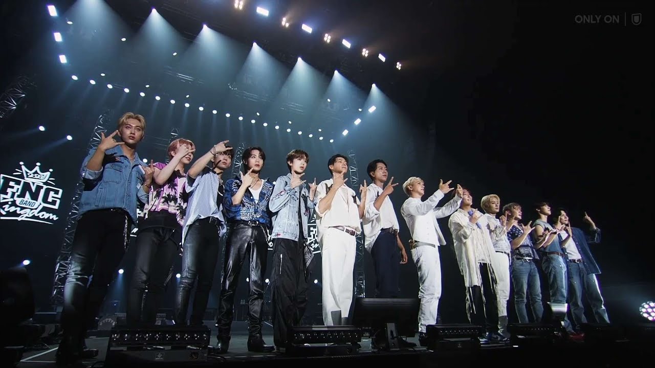 2023 FNC BAND KINGDOM ending & runway (멘트 한국어 번역O) - YouTube