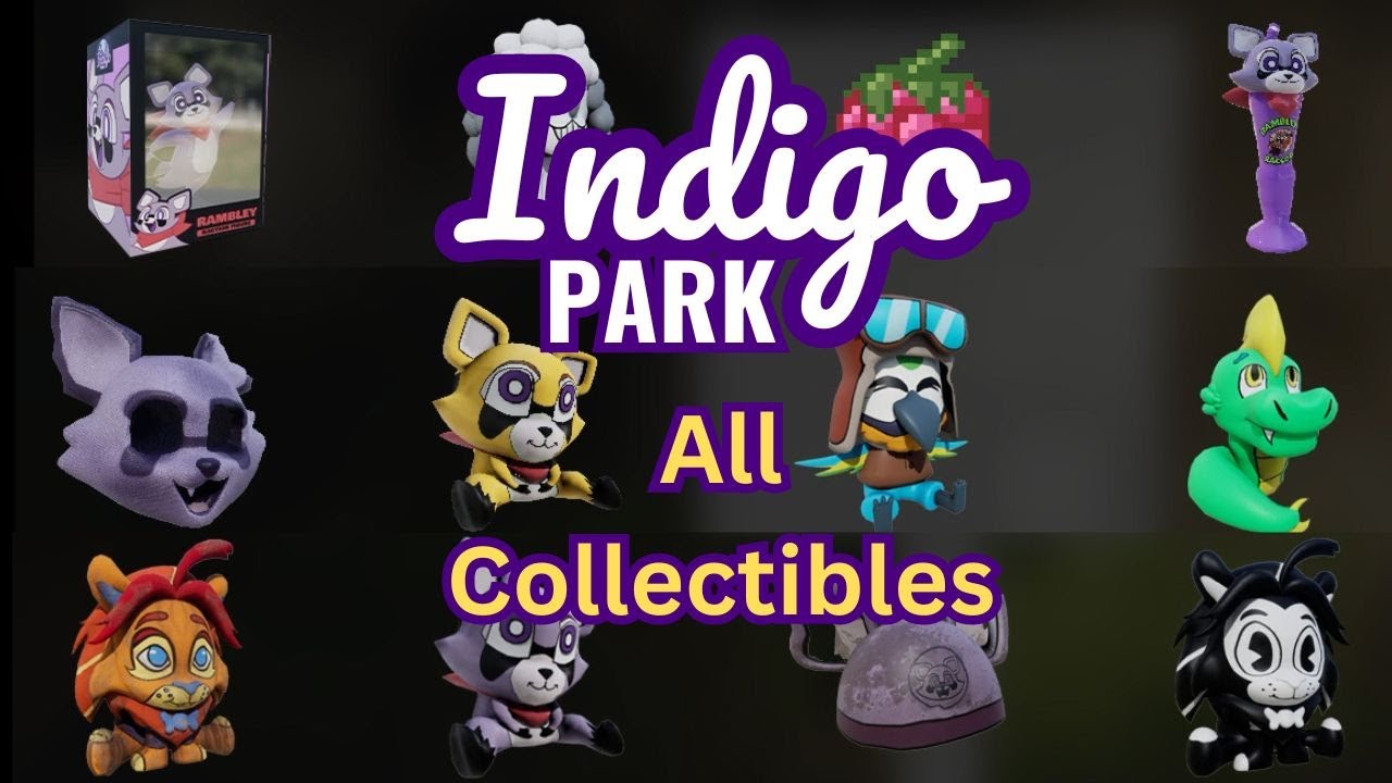 Indigo Park All Collectibles in Chapter 1 - YouTube