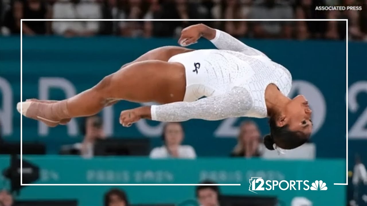 2024 Paris Olympics: Photos from Floor exercise competition on Aug. 5 ...