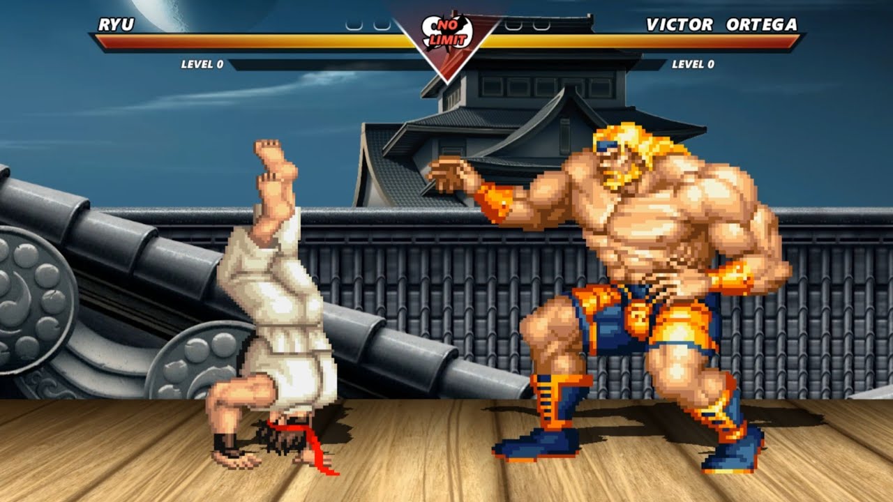 ULTIMATE RYU vs VICTOR ORTEGA - Epic fight - YouTube