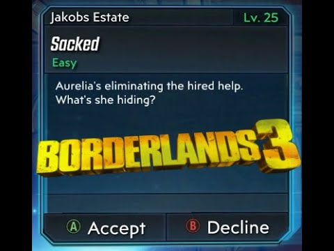 Borderlands 3: Sacked Gameplay Walkthrough - YouTube