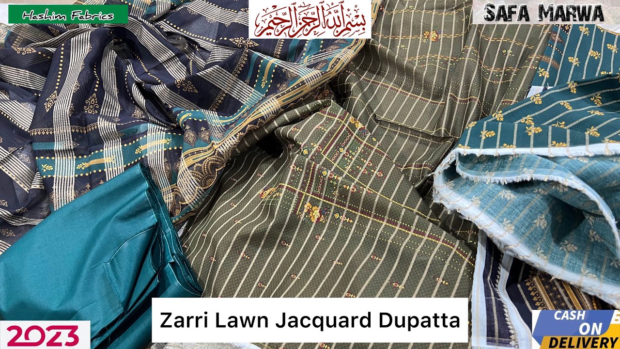 ZARRI DIGITAL BANARASI LAWN | Premium Quality | Super wholesale Rates ...