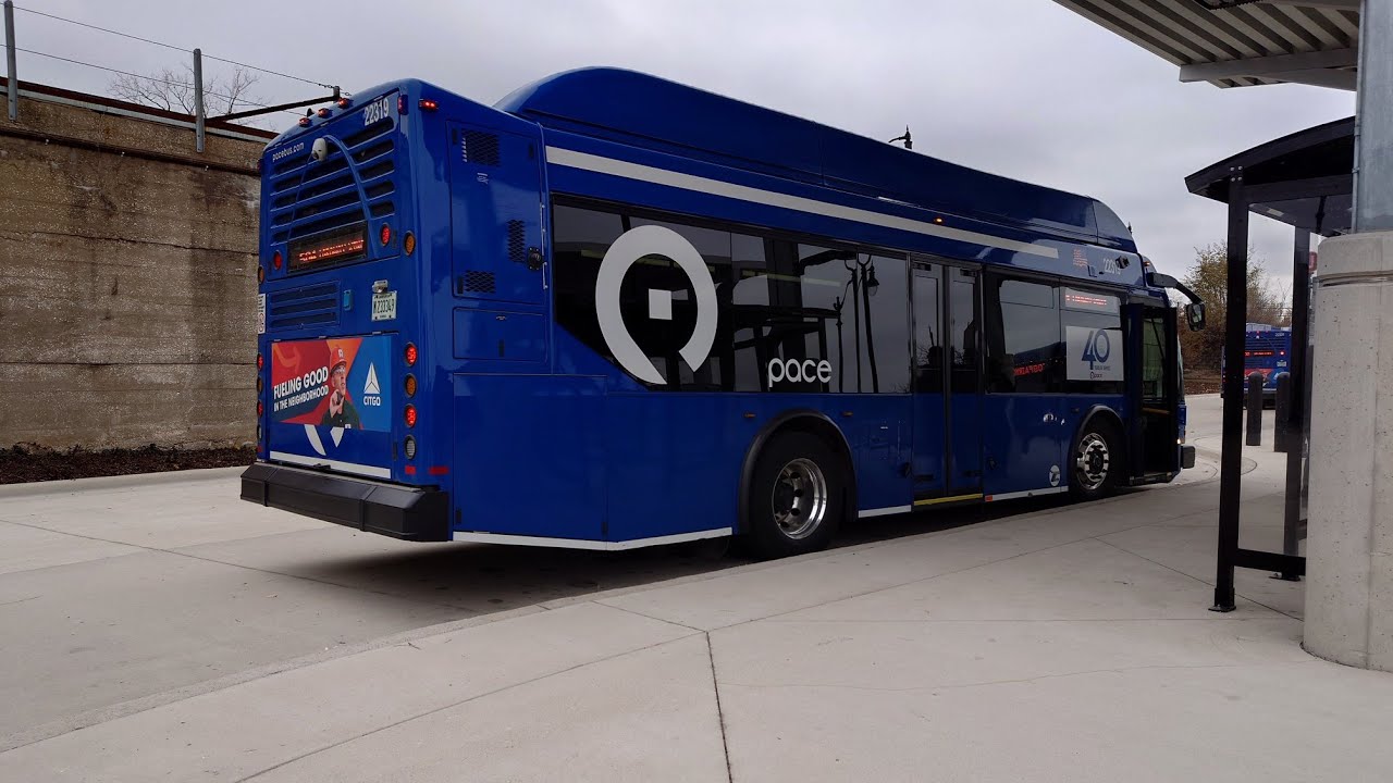 Ride On Pace Bus 2022 ElDorado National Axess BRT 30' 22319 On Rt 504 ...