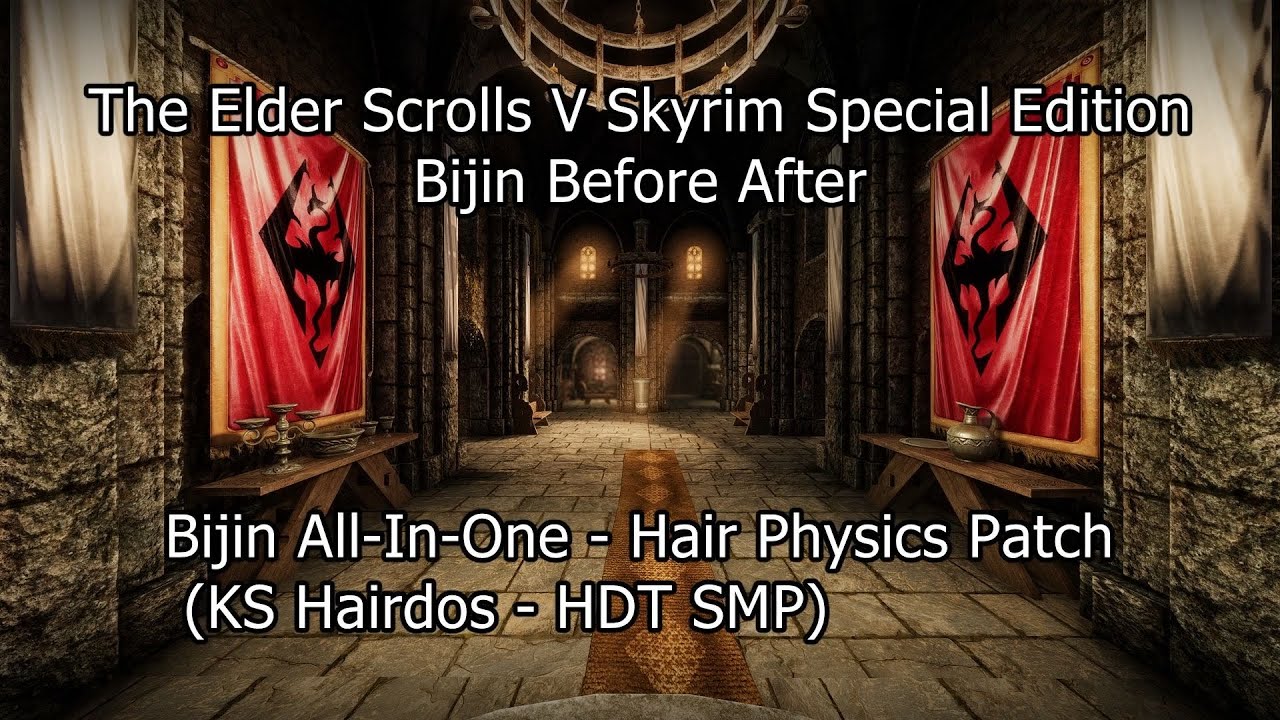 Skyrim Bijin MOD Before After - YouTube
