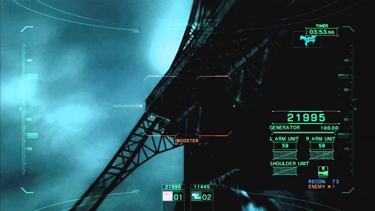 Armored Core: Verdict Day - ACN Lightweight Sniper Build Gameplay - YouTube