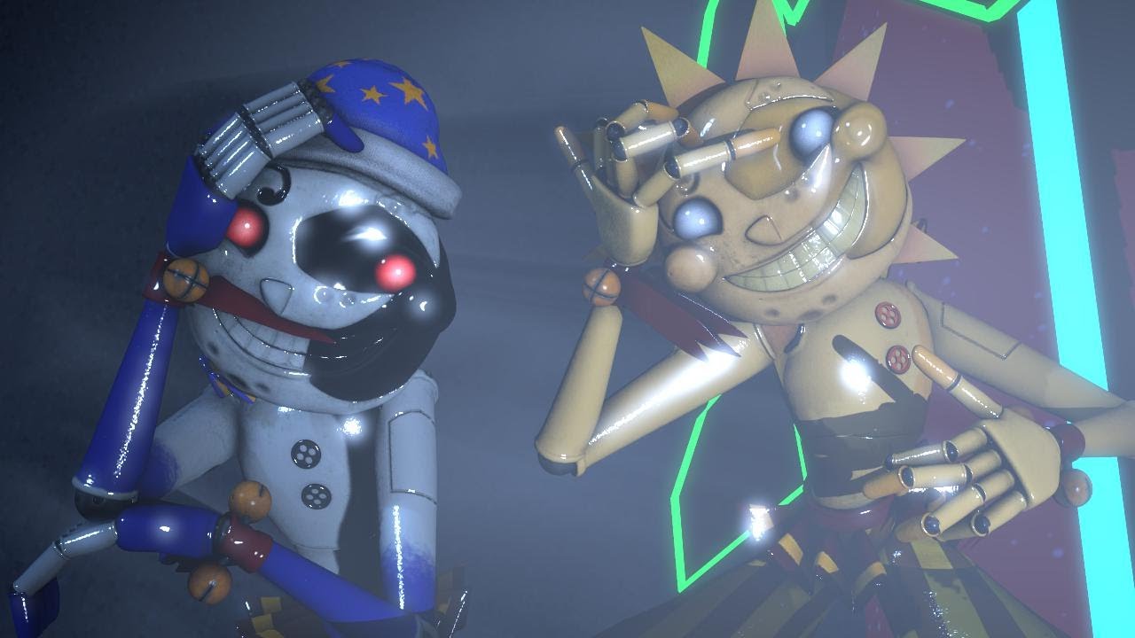 [FNAF SB/SFM] | Sunrise And Moondrop | VOICE LINE TRAILER | - YouTube