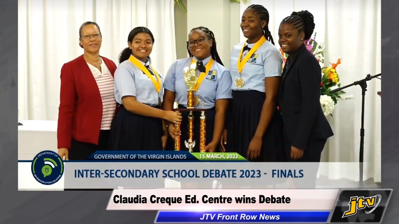 Claudia Creque Ed Centre wins Debate - YouTube