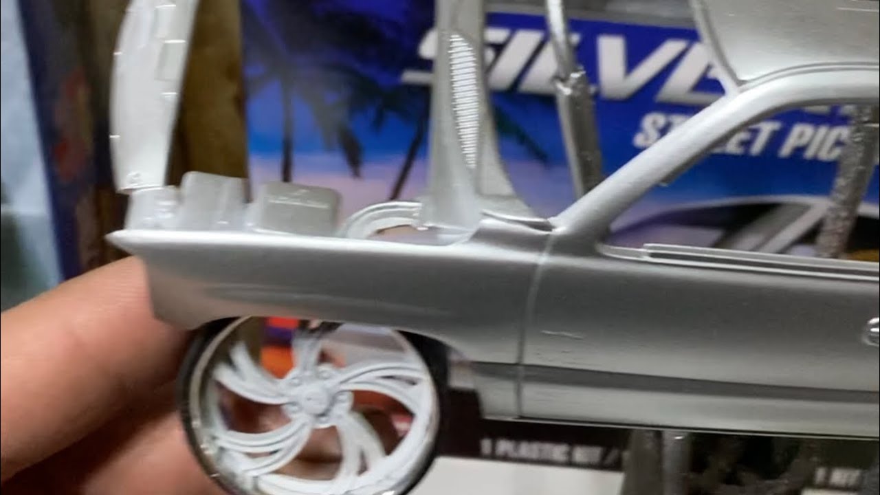 99 Silverado model kit on 26" intros - YouTube