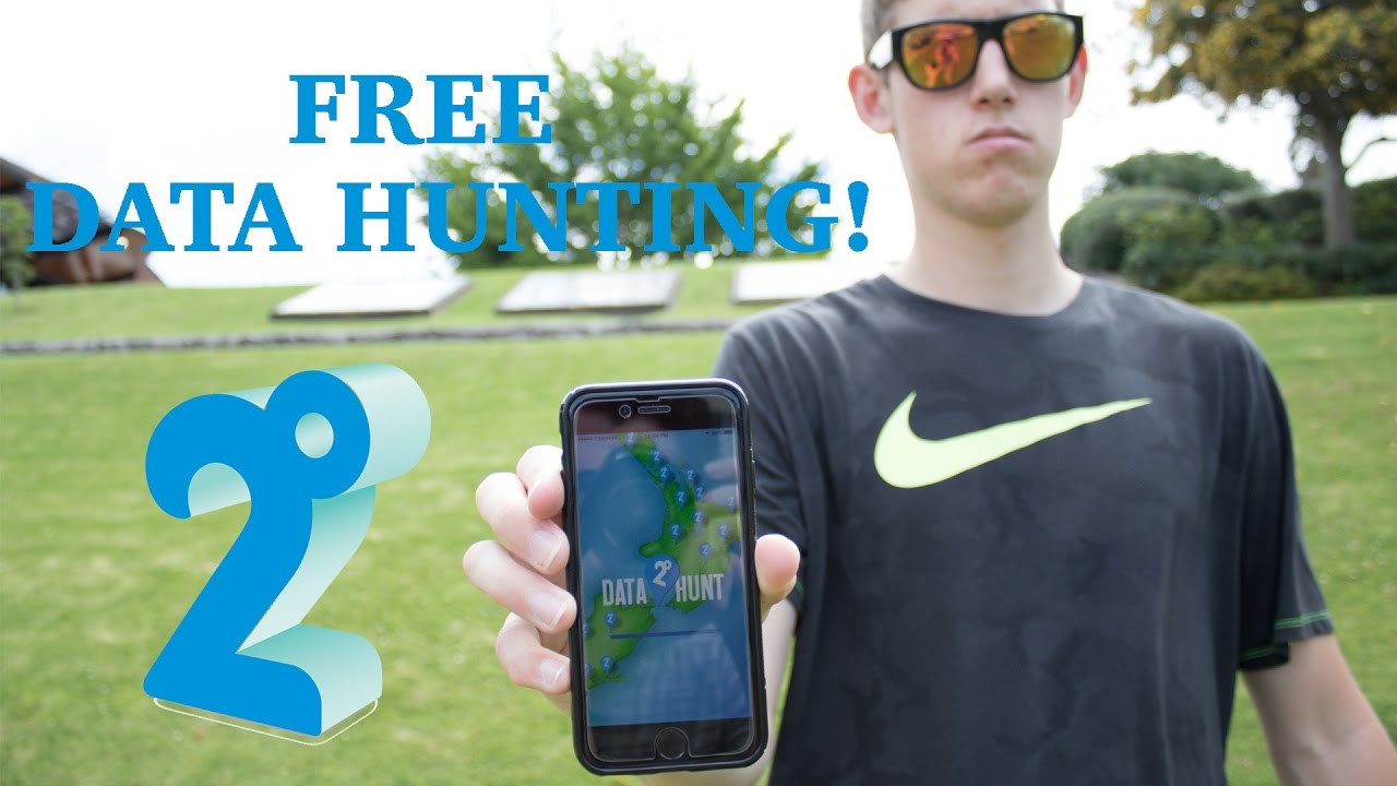 FREE DATA! - 2Degrees Data Hunting - YouTube