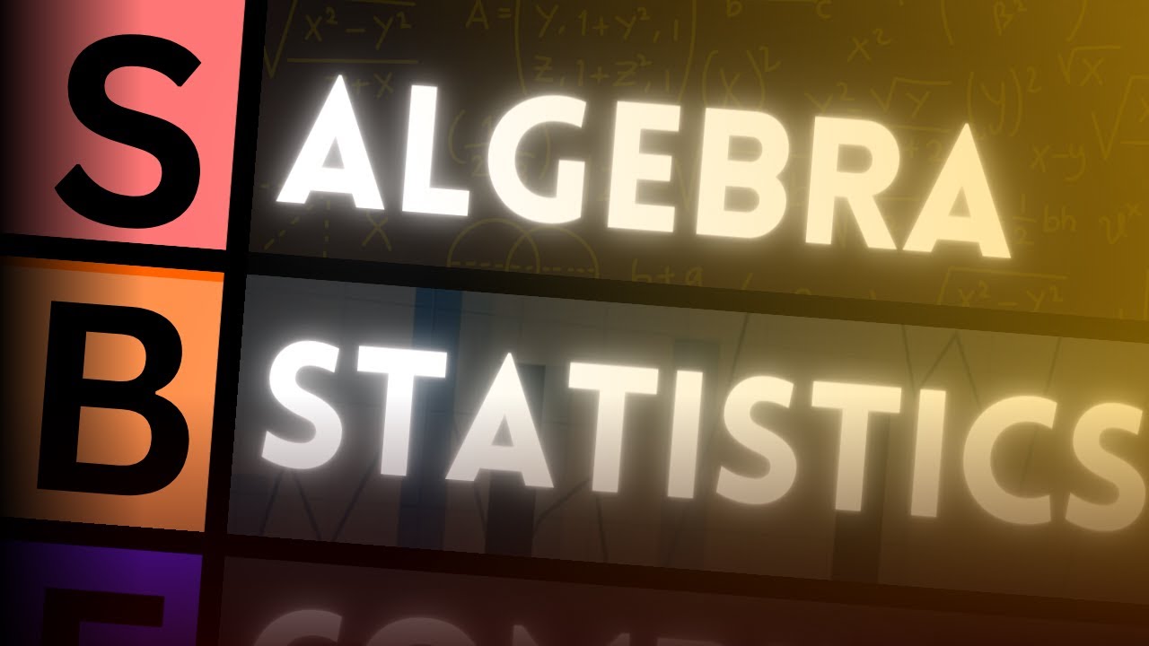 The Math Tierlist. - YouTube