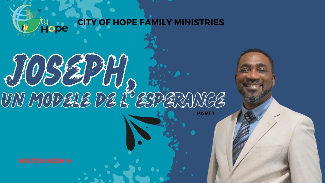 THEME: JOSEPH, UN MODELE DE L'ESPERANCE. PASTOR DANIEL K. - YouTube