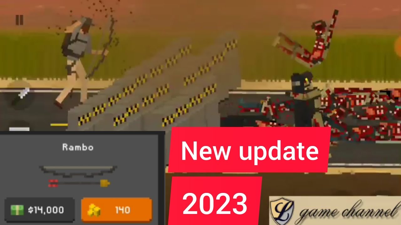 they are coming zombie defense | powerful weapon Rambo New update 2023 ...