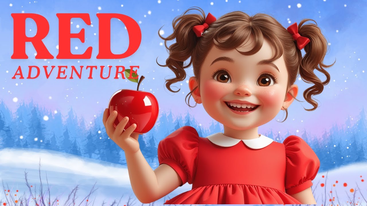 RED Hot Adventure Awaits Kids! | Red Color With Fun | Creative Kidz ...