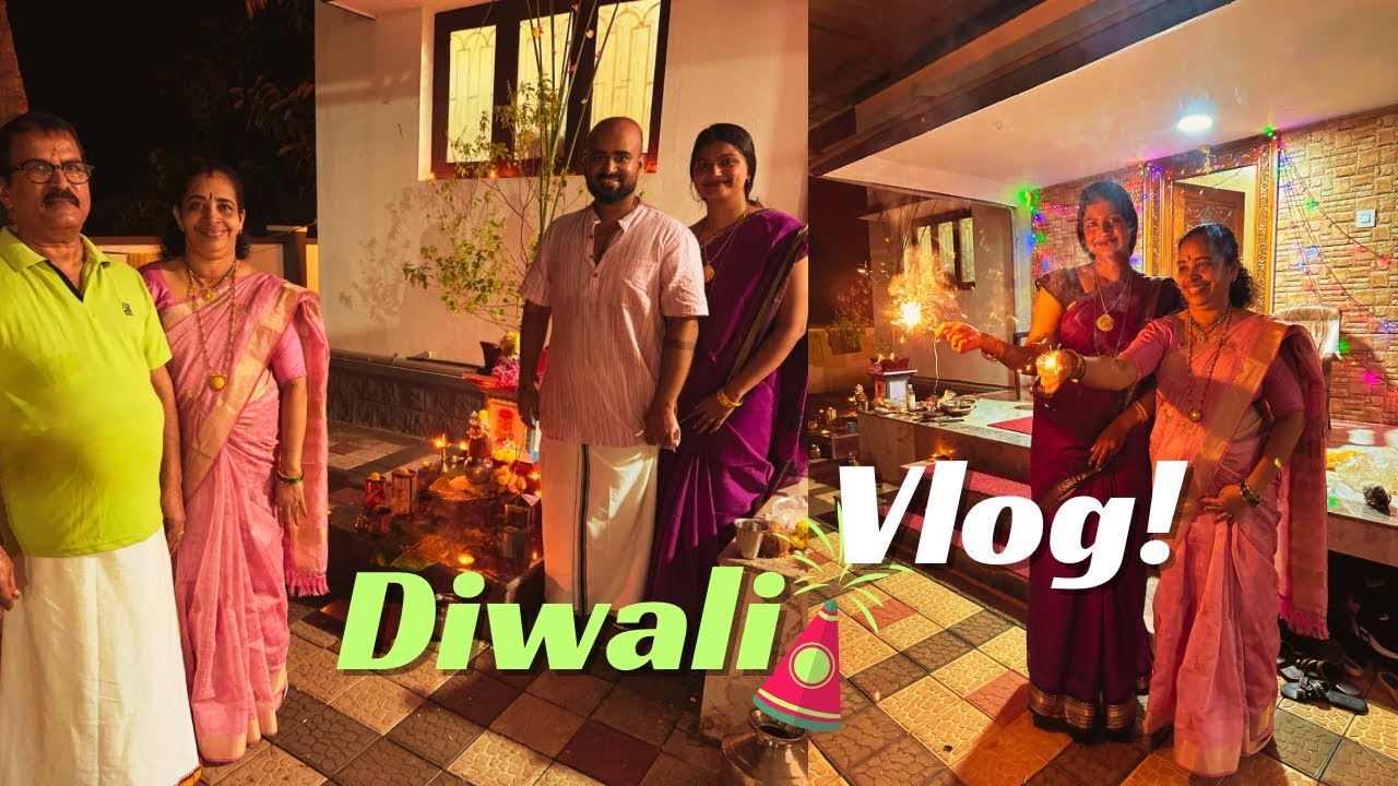 Diwali celebration with Family!!😍🥰 Pataki yella phuss!!😢😢 - YouTube