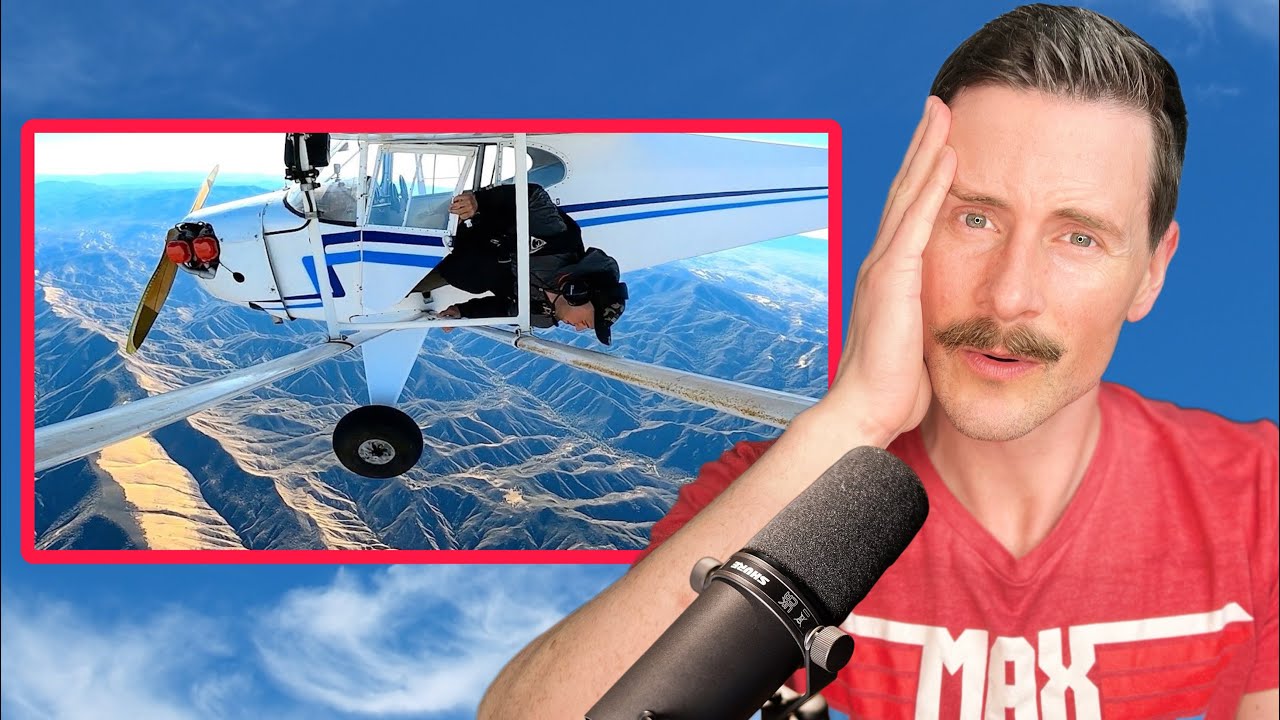 Thunderbird Pilot Reacts to YouTuber Crashing Plane on Purpose - YouTube