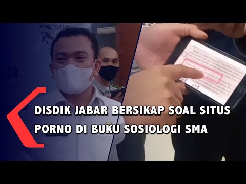 Disdik Jabar Bersikap Soal Situs Porno di Buku Sosiologi SMA