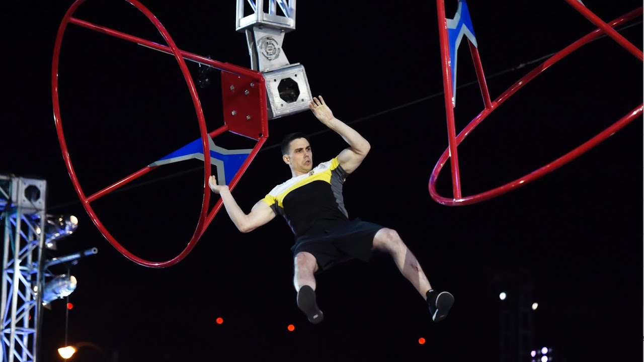 Sean Bryan at the Vegas Finals: Stage 1 - American Ninja Warrior 2019 ...