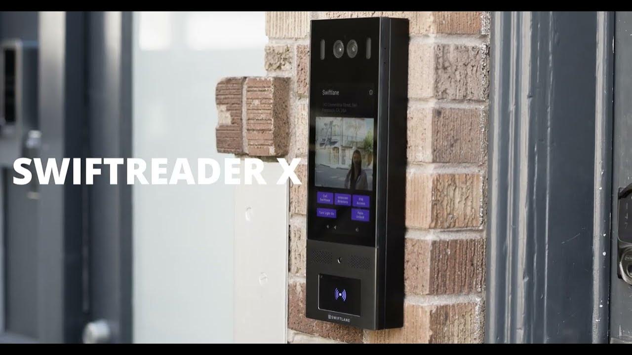 Swiftlane SwiftReader X Video Intercom and Access - YouTube