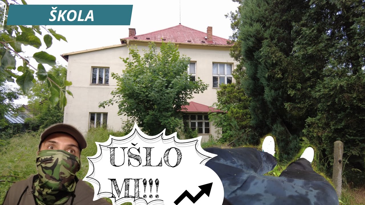 Opuštěná ŠKOLA? ŠKOLKA? PŘÍSTUP BYL NÁROČNÝ. TOLIK VĚCÍ CO TAM BYLO ...