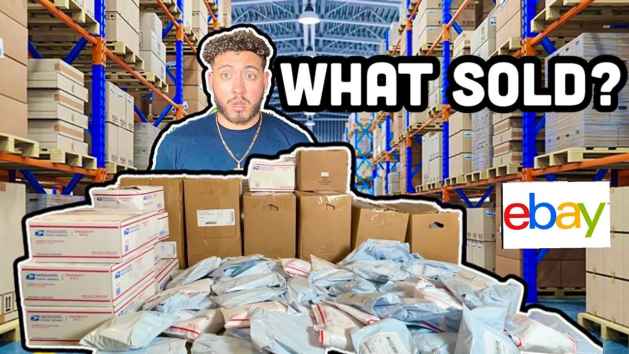 Showing WHAT SOLD in my 13,000 item eBay store/ Pulling and packing ...