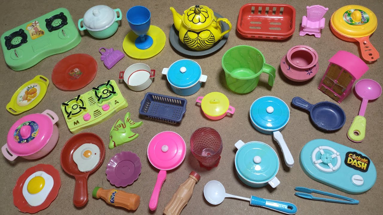 4 Minutes Satisfying Unboxing Best Small Sanrio Kitchen Set ...
