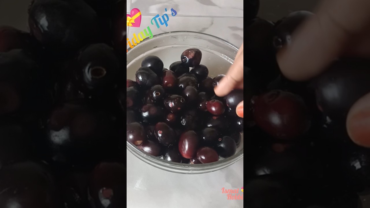 Friday tip's 💝 জাম সংরক্ষণ 💝How to Store Java Plums Throughout the Year #short #viral - YouTube