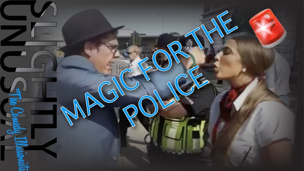 MAGIC For The Police! | AWESOME STREET MAGIC! - YouTube