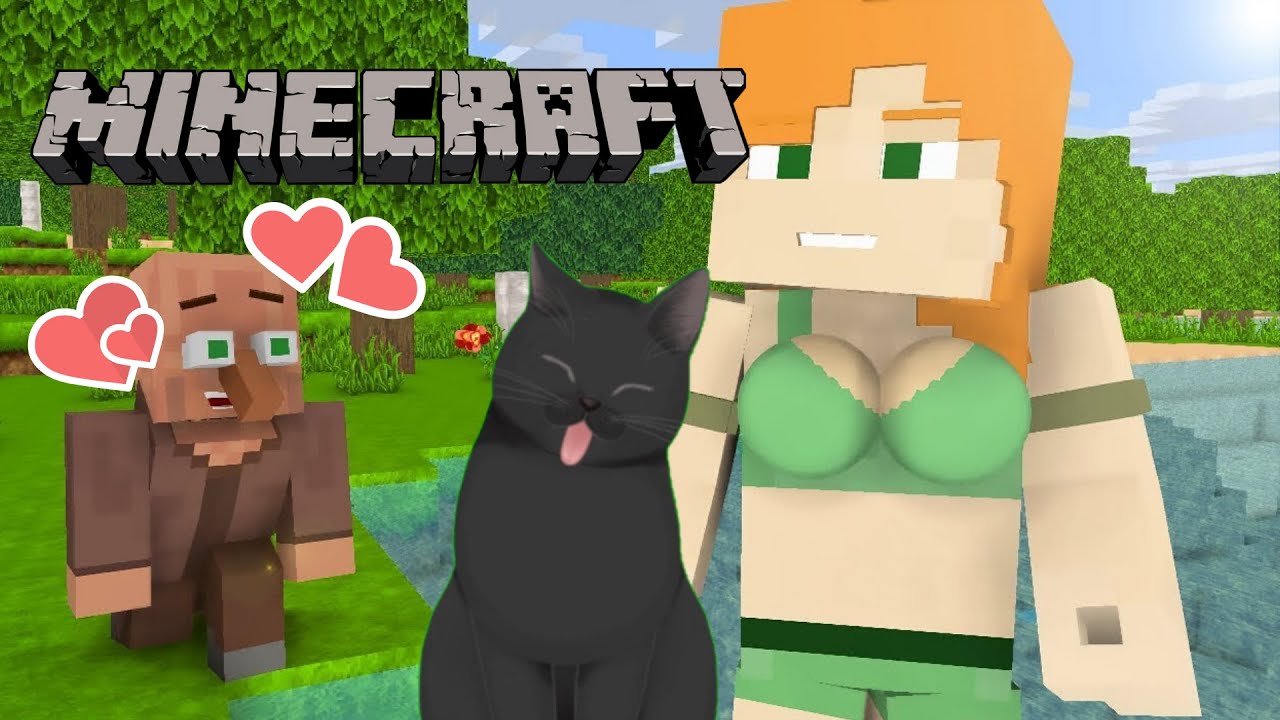 How to Trap Villagers in MineCraft - MineCraft Lets Play #3 - YouTube