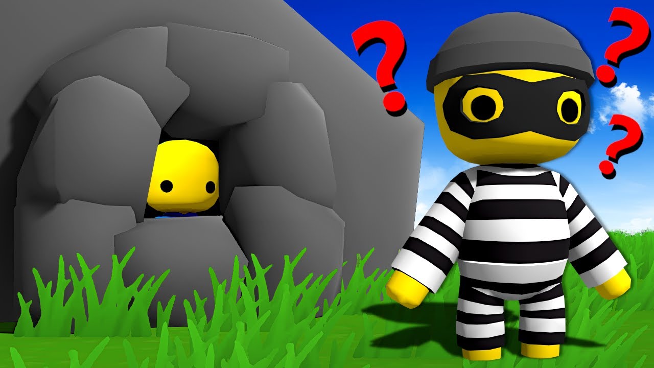 I Built a Secret BASE in Wobbly Life! - YouTube