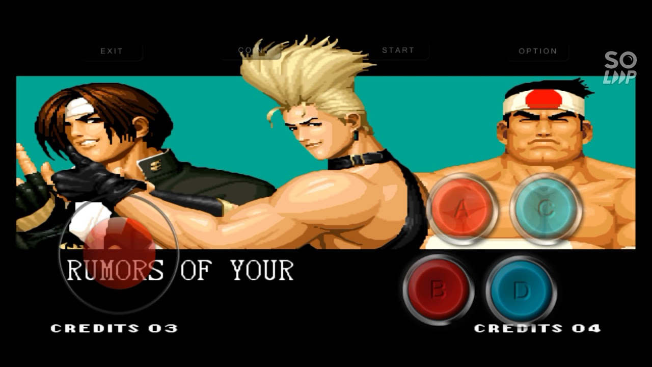 KOF 95 Japan Team playthrough (Arcade Longplay) - YouTube