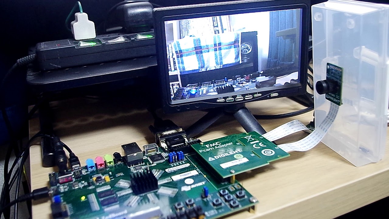 Zedboard FMC Pcam - YouTube