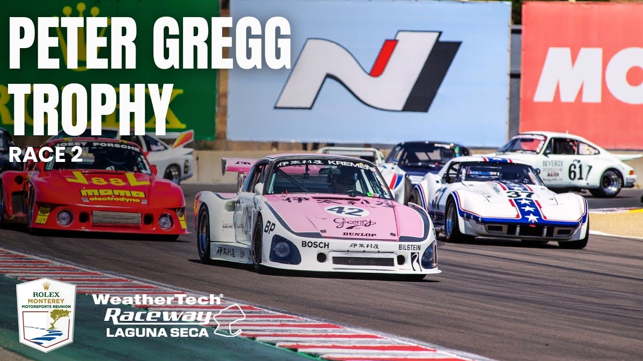 RACE 2 | Peter Gregg Trophy | 2024 Rolex Monterey Motorsports Reunion ...