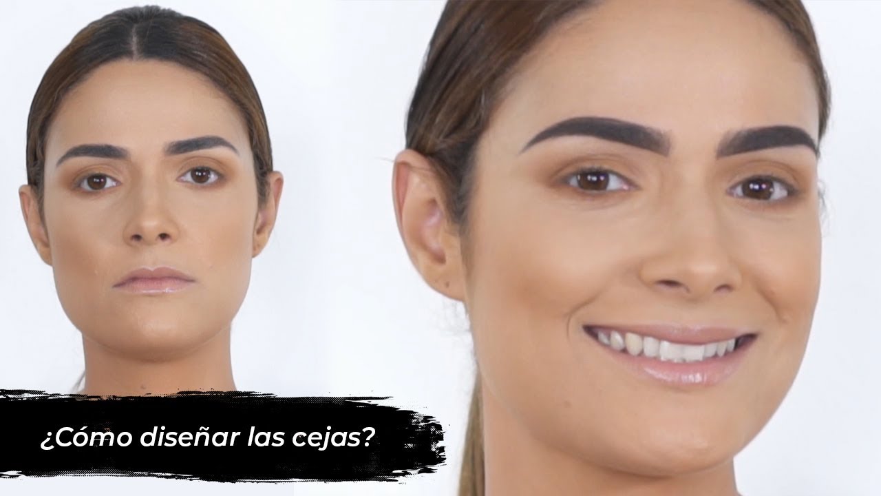 Tutorial: ¿Cómo diseñar las Cejas? - Gyro Makeup - YouTube