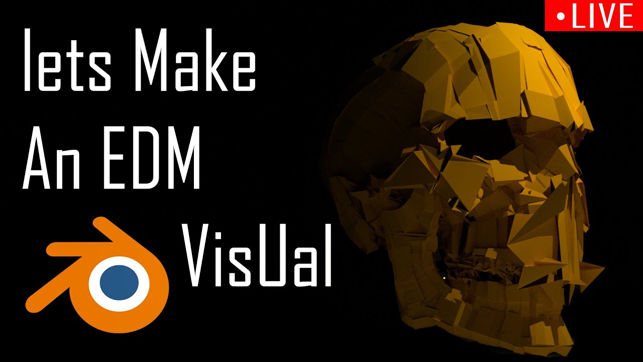 Making a cool EDM VisUal in Blender - YouTube