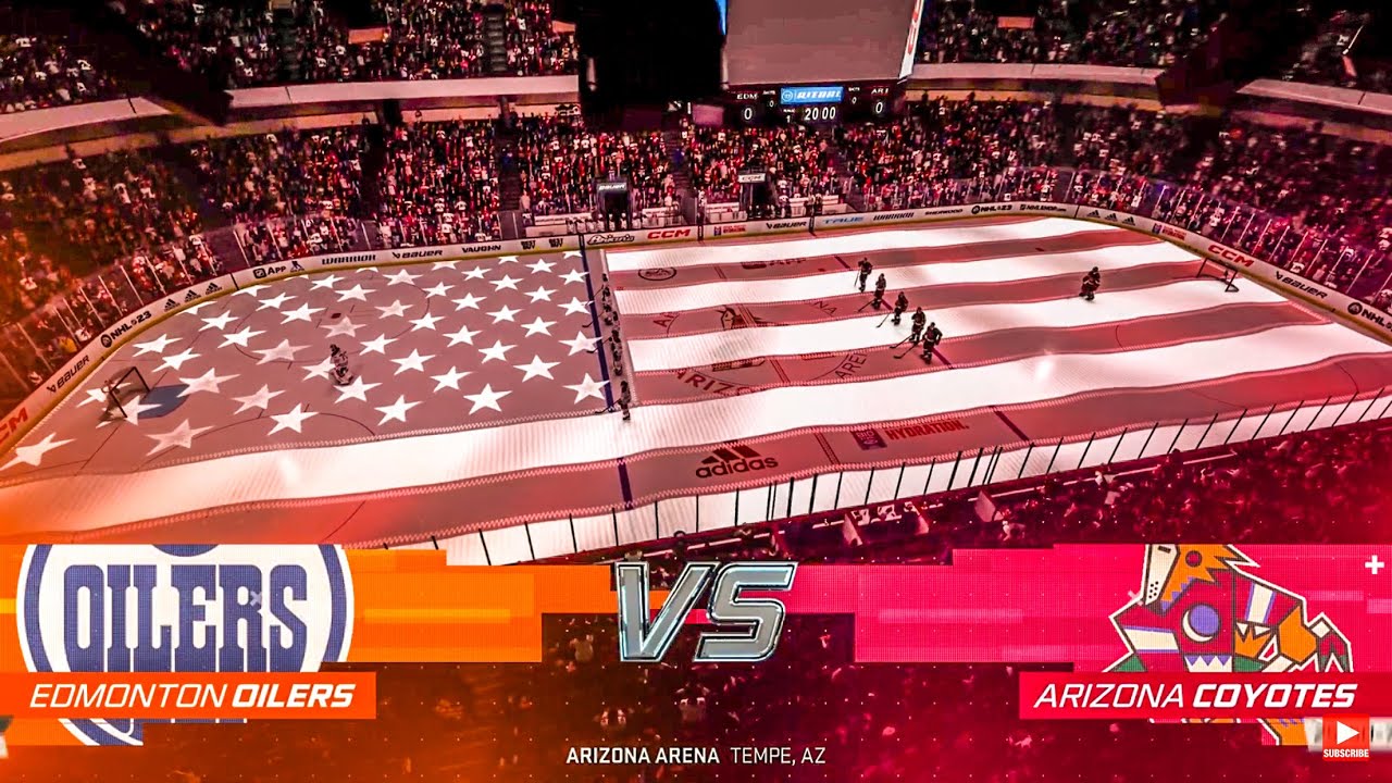 Edmonton Oilers vs Arizona Coyotes 3/27/2023 NHL 23 Gameplay - YouTube