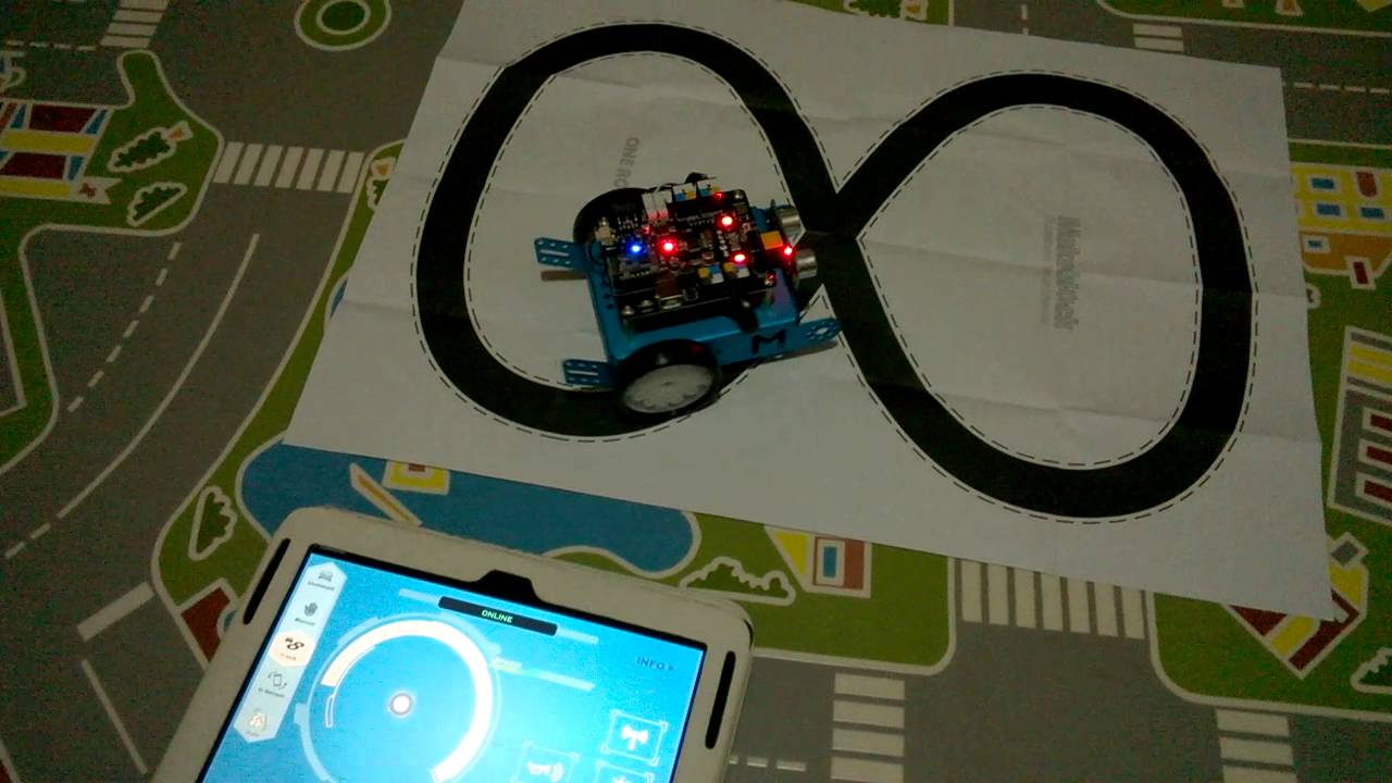 20 Control del mBot Makeblock con un dispositivo Bluetooth mBot App ...