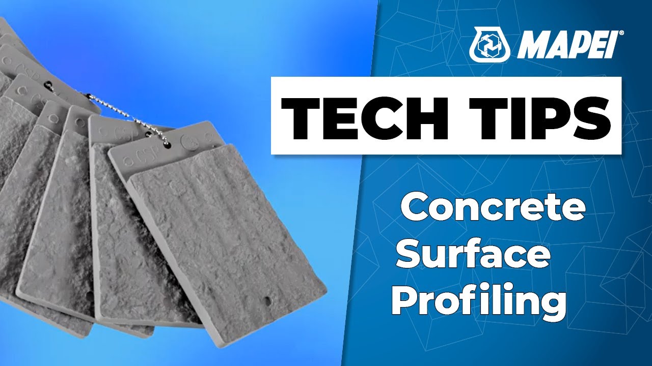 Tech Tip on Concrete Surface Profiling - YouTube