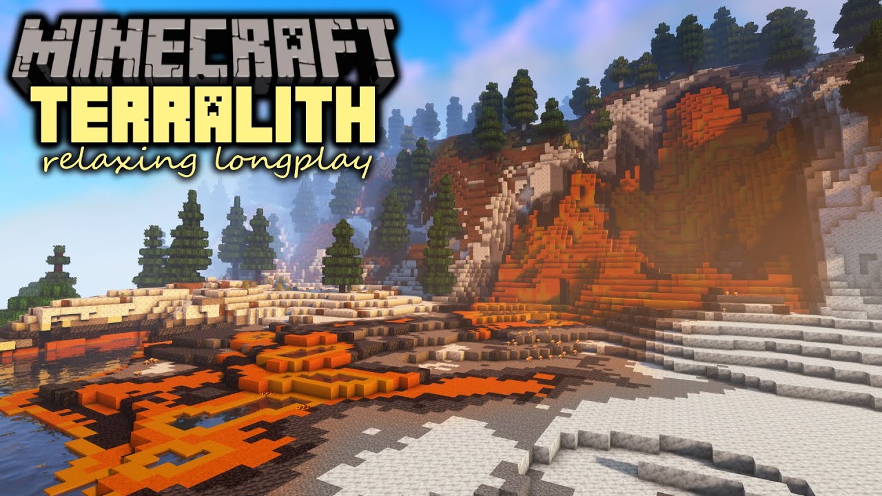 Relaxing Minecraft Longplay - Terralith 1.18.1 (No Commentary, No Cuts ...