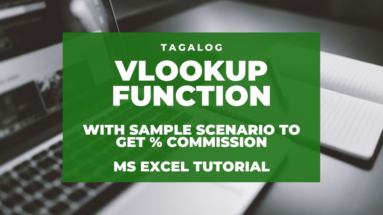 Vlookup Function In Excel Tagalog Tutorial Youtube