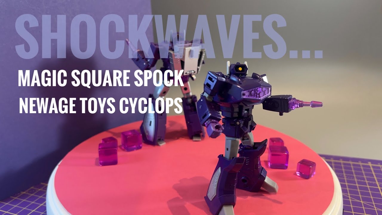 Magic Square Spock and Newage Toys Cyclops - Legend scale Shockwaves ...